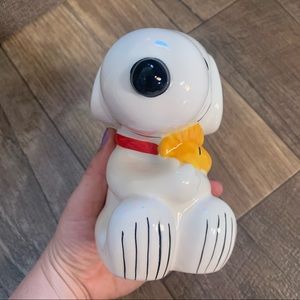 Peanuts | Accents | Snoopy And Woodstock Ceramic Collectors Sculpture ...